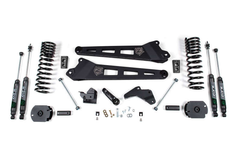 Zone ZOND63N-ZN 4" Radius Arm Suspension System | Nitro Series Shocks ...