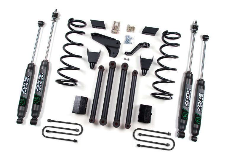 Zone ZOND18N-ZN 5" Coil Spring Lift Kit | 4" Rear Axle Diameter | Nitro ...