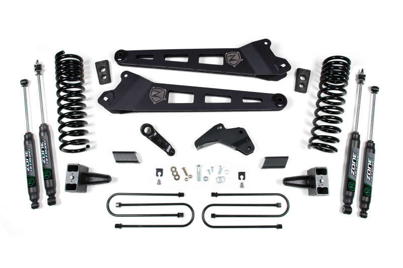 Zone ZOND67N-ZN 5.5" Radius Arm Suspension System | Nitro Series Shocks ...