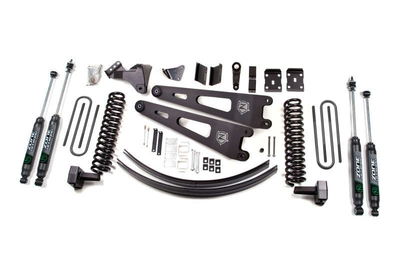 Zone ZONF34N-ZN 6" Radius Arm Lift Kit | W/O Overload Springs | Nitro ...