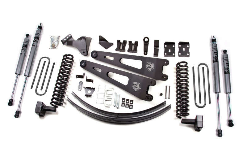 Zone ZONF31F-ZN 6" Radius Arm Lift Kit | W/ Overload Springs | Fox 2.0 ...