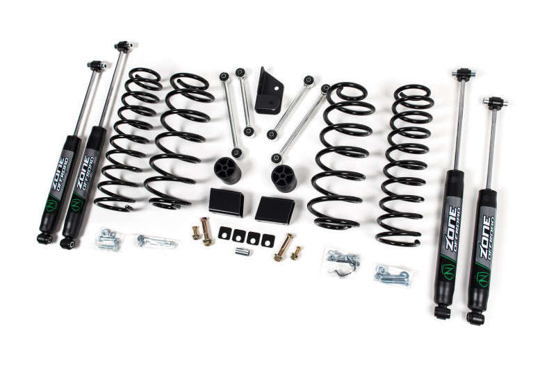 Zone ZONJ31N-ZN 3" Lift Kit | Nitro Series Shocks (18-25 Jeep Wrangler ...