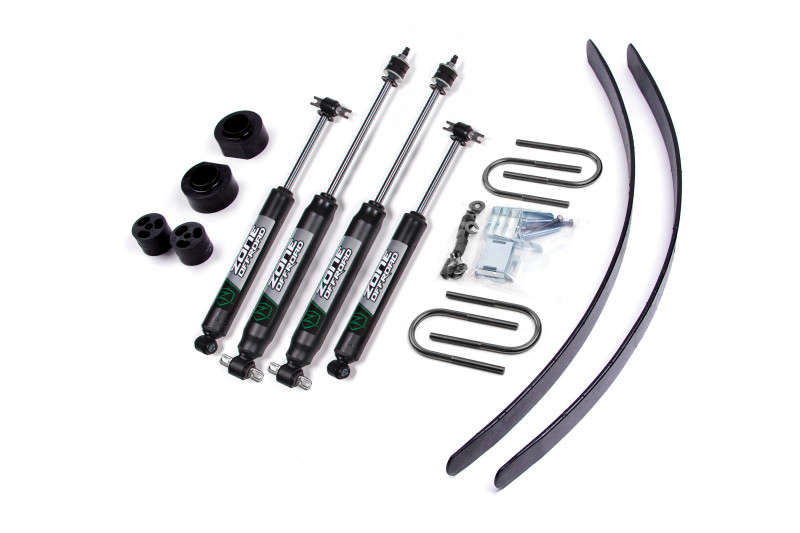 Zone ZONJ5N-ZN 2" Lift Kit | Dana 35 Rear Axle | Nitro Series Shocks ...