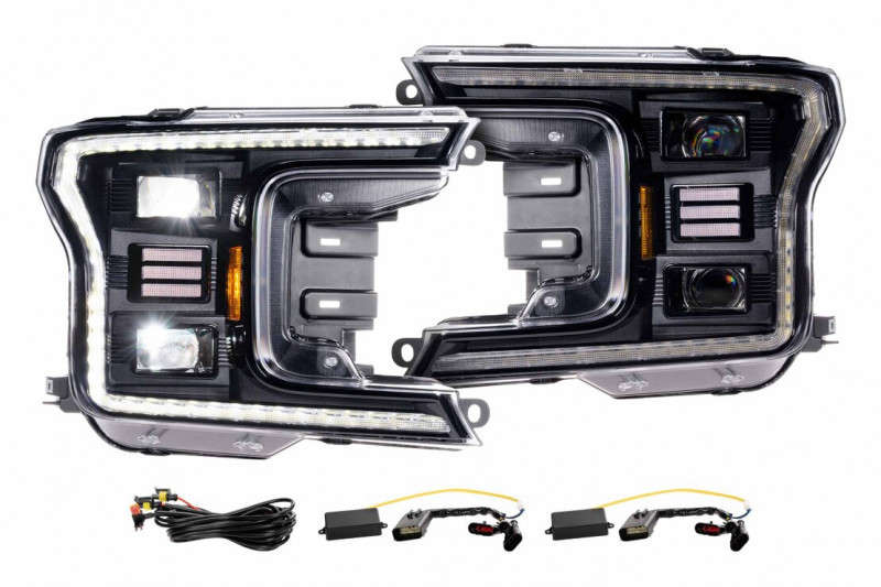 Morimoto LF551.2-MOR XB Hybrid LED Headlights | Custom Offsets