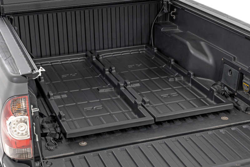 Rough Country 10210-RC Truck Bed Cargo Storage Tray | Medium Bed ...
