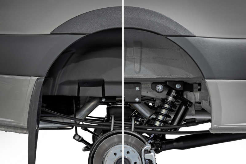 Rough Country 4302-RC Rear Wheel Well Liners | TrailBuilt Off-Road