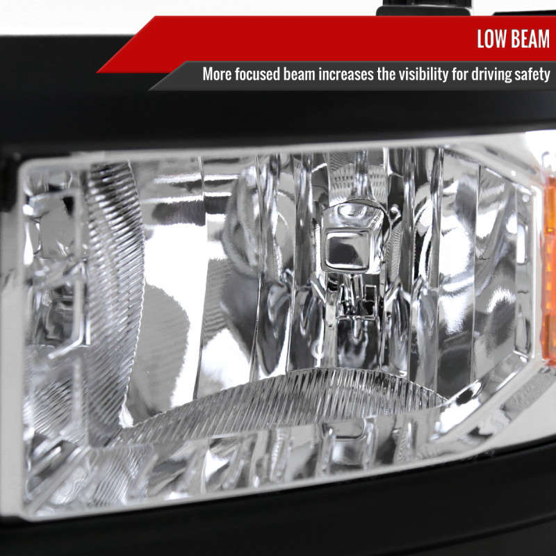 Spec-D Tuning 2LH-SIV14-V2-RS-SPECD Factory Style V2 Headlights ...