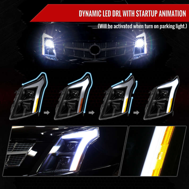 Spec-D Tuning 2LHE-SRX10JM-SQ-RS-SPECD Full Switchback Sequential LED ...