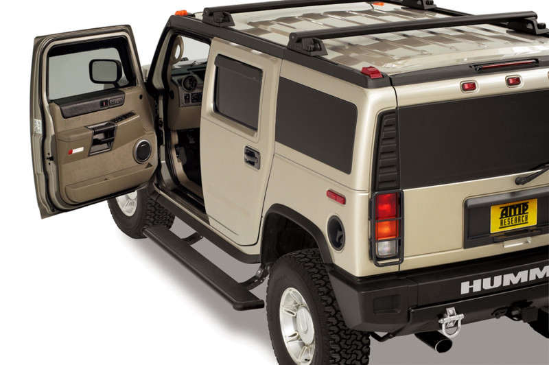 AMP Research 75107-01A PowerStep | 03-09 Hummer H2 | Custom Offsets