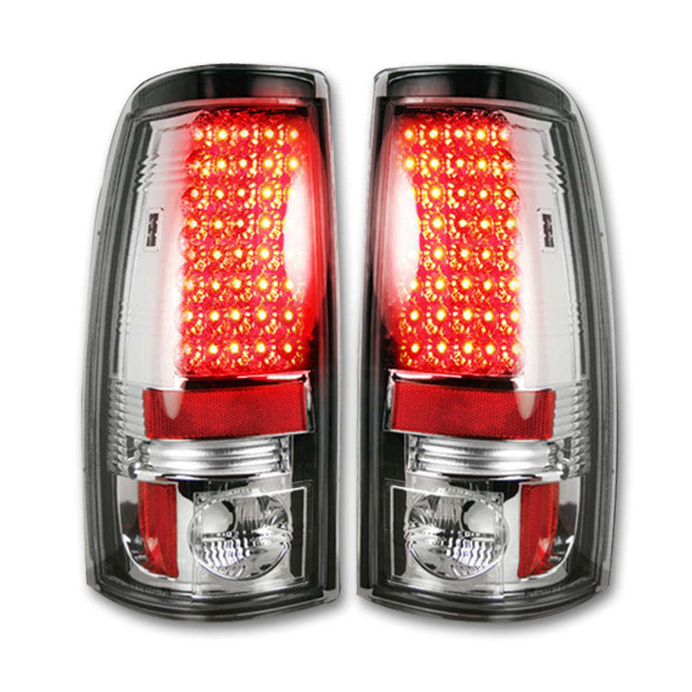 Recon 264173CL-RCN LED TAIL LIGHTS w/ Clear Lens | TrailBuilt Off-Road