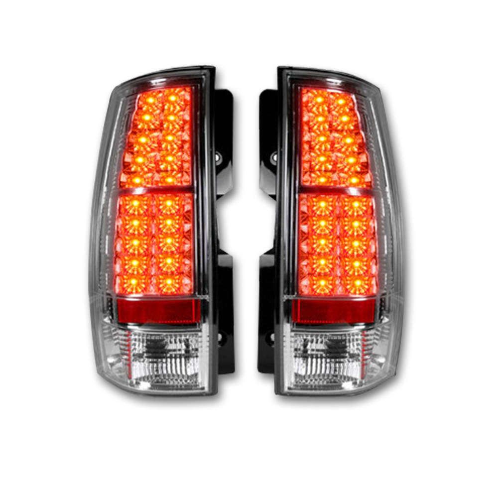 Recon 264174CL-RCN LED TAIL LIGHTS w/ Clear Lens | TrailBuilt Off-Road