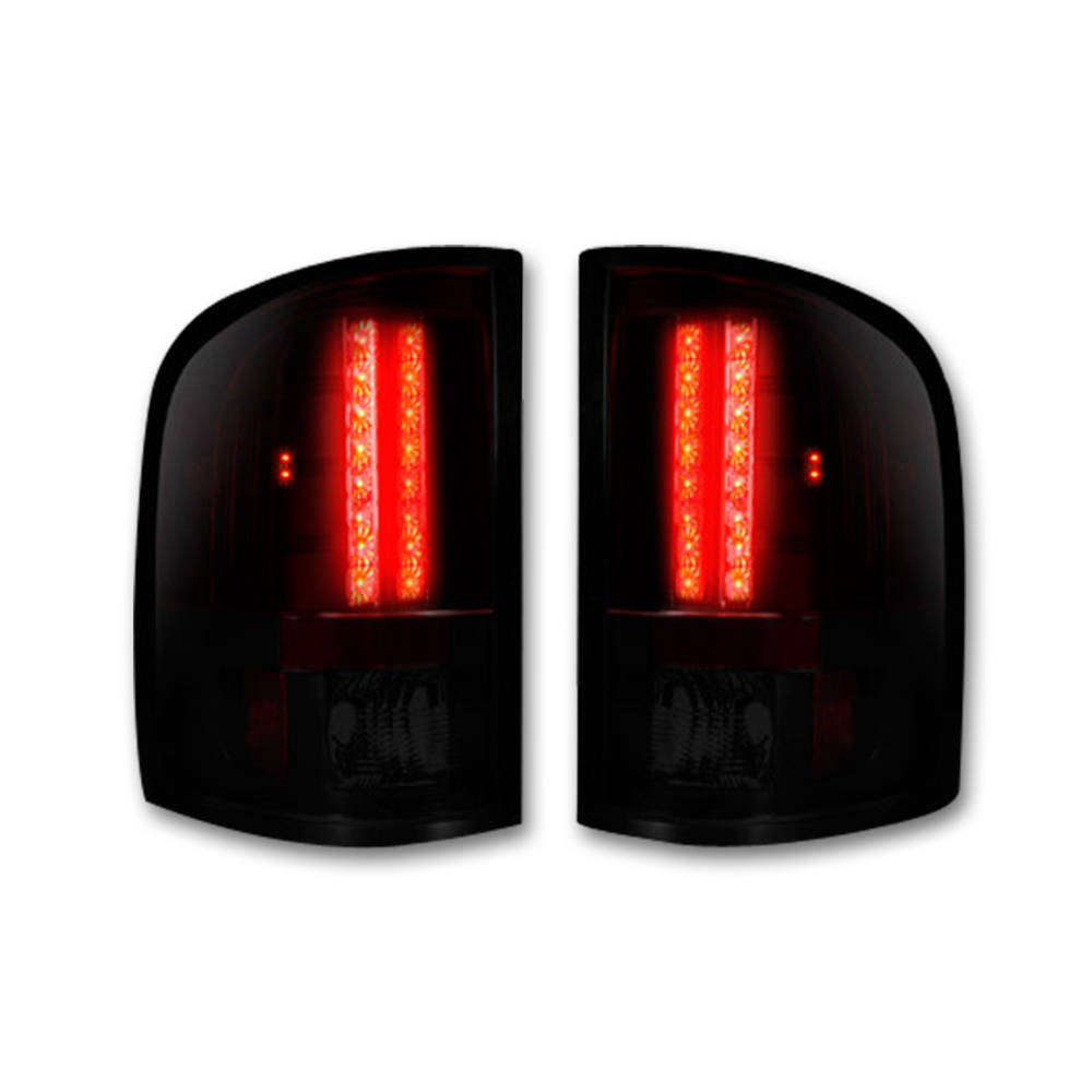 Recon 264175RBK-RCN LED TAIL LIGHTS w/ Red Smoked Lens | TrailBuilt Off ...