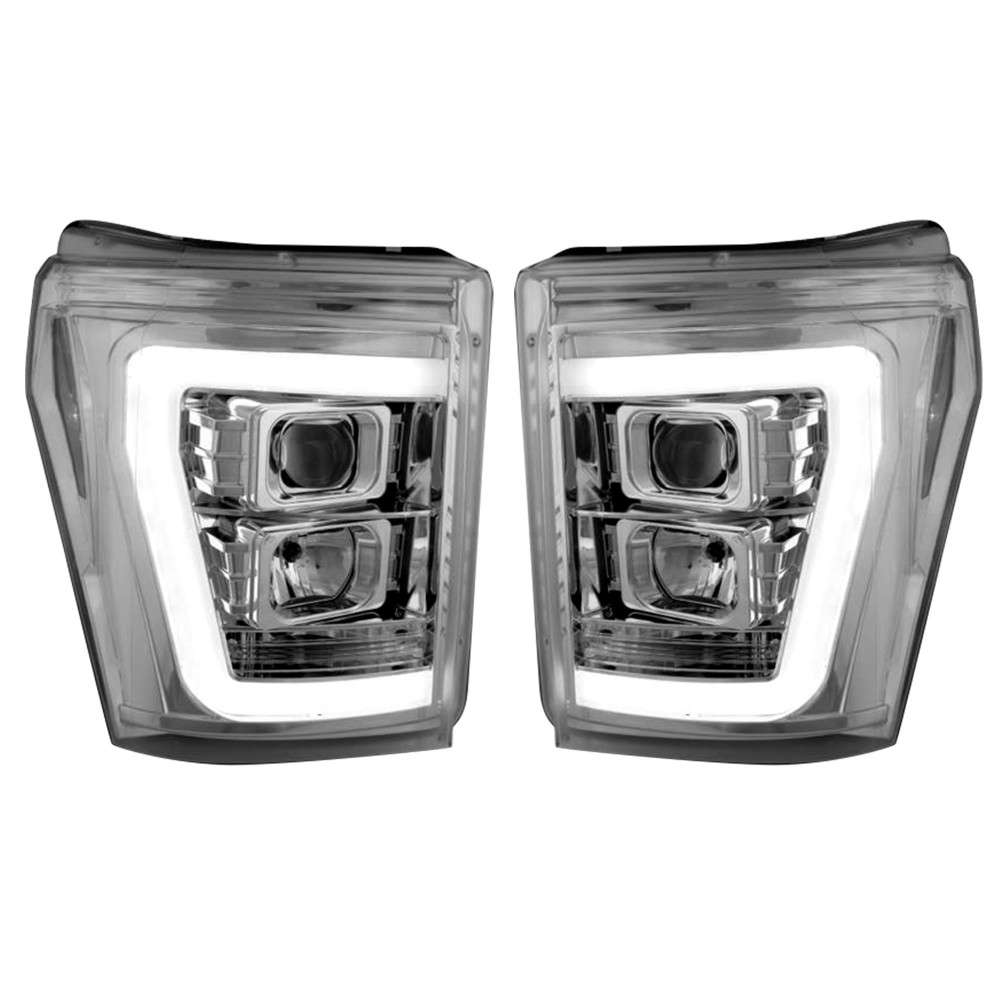 Recon 264272CLC-RCN PROJECTOR HEADLIGHTS w/ Clear Lens | Custom Offsets