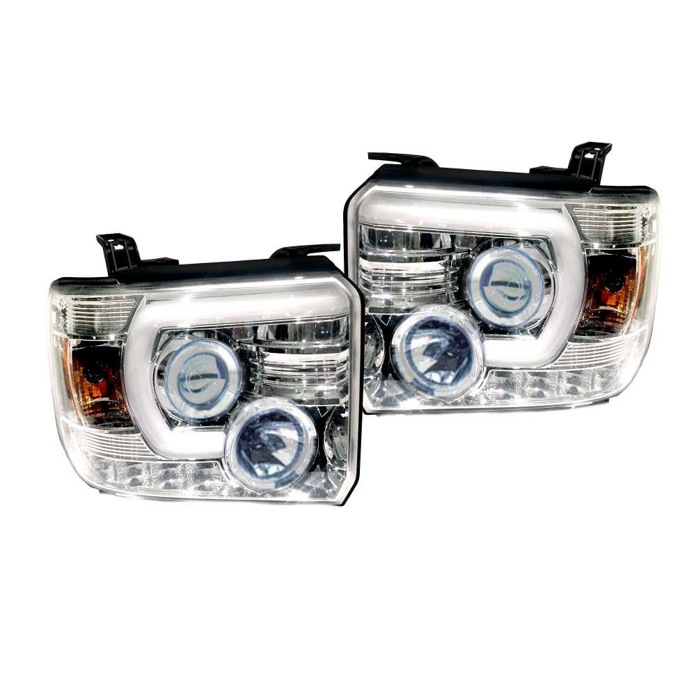Recon 264295CLC-RCN PROJECTOR HEADLIGHTS w/ Clear Lens | Custom Offsets
