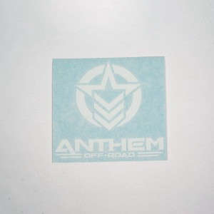 Anthem Off-Road AO-DV8 8" Vinyl Anthem Vertical Logo