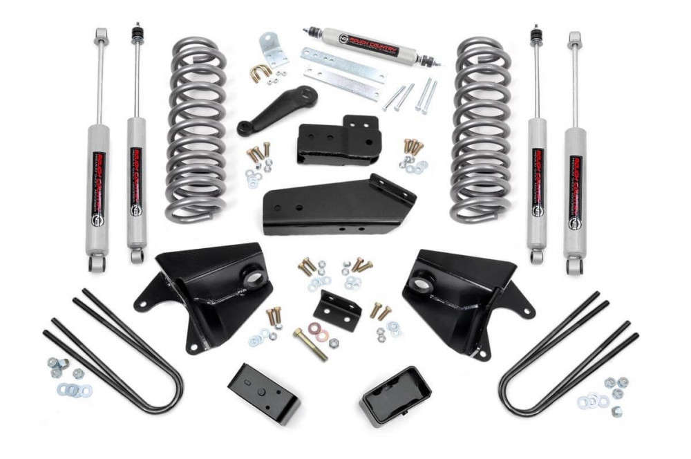 Rough Country 465B.20-RC 4" Lift Kit | Rear Blocks (80-96 Ford Bronco ...