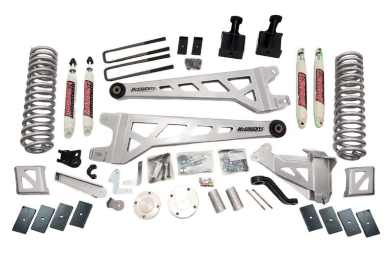 McGaughys 57313-McG 8" Powder Coated Silver Premium Lift Kit | SD Wheel ...
