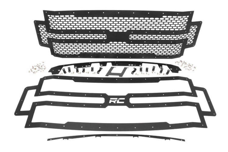 Rough Country 70213-RC Mesh Grille | TrailBuilt Off-Road