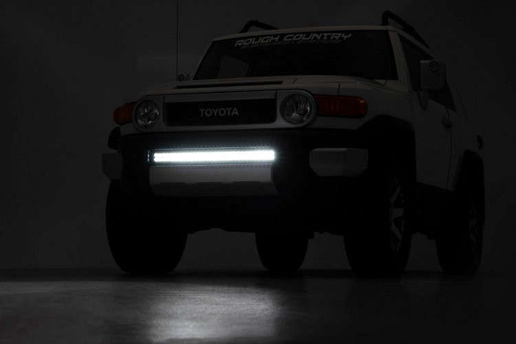 Rough Country 70652-RC Black Series LED Light Bar | Hidden | 30" | Dual ...