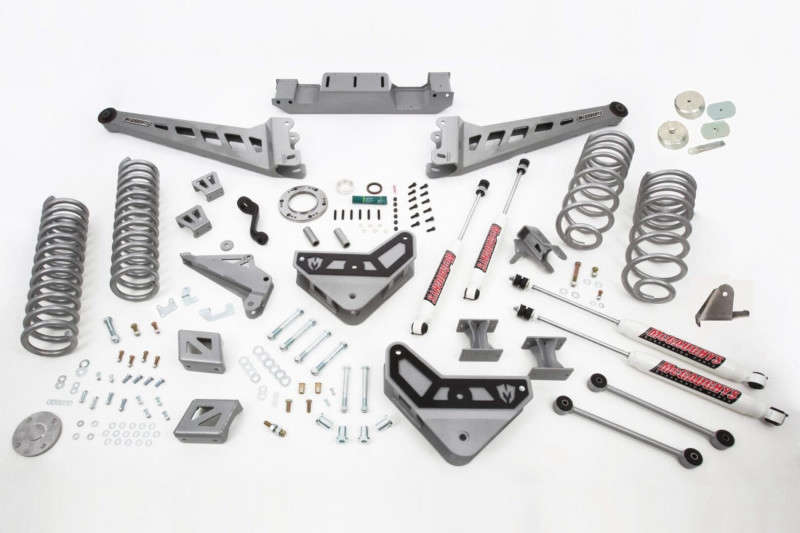 McGaughys 54320-McG 8" Powder-Coated Silver Premium Lift Kit | Custom ...
