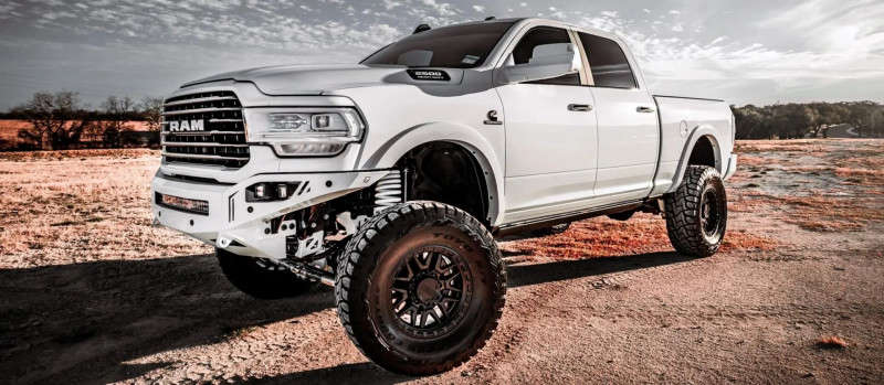 McGaughys 54412-McG 6" Powder Coated Silver Premium Lift Kit | Custom ...