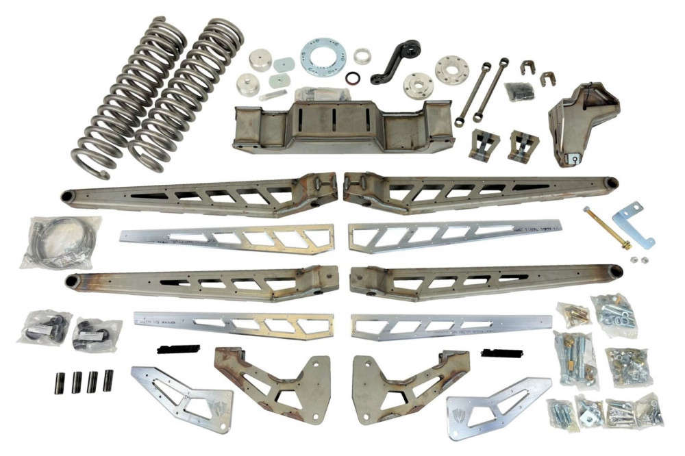McGaughys 54422-McG 10" Lift Kit (Coil Rear | 4-Link Kit) | 19-24 Dodge ...