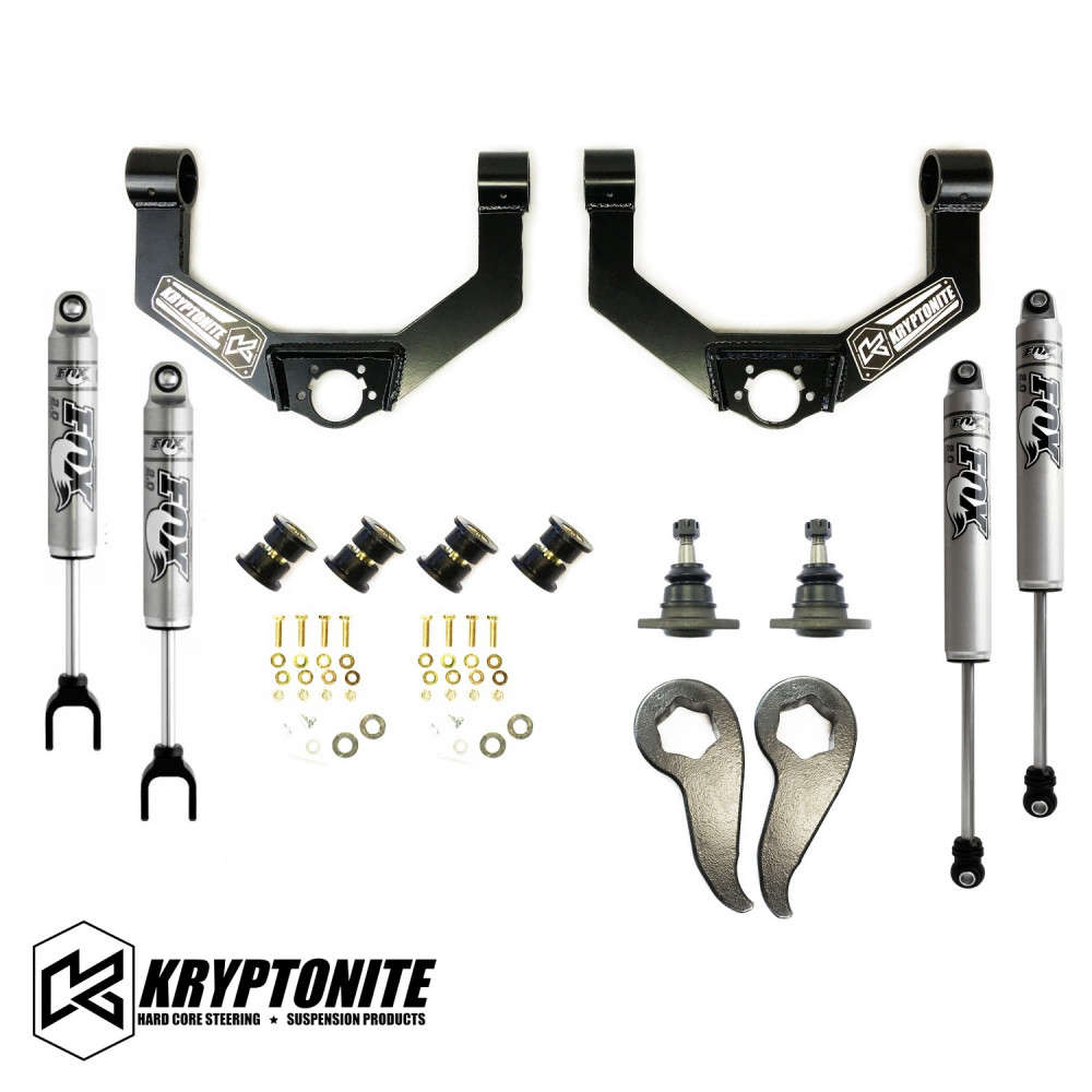 Kryptonite KR20STAGE3FOX-KRYPT Stage 3 Leveling Kit With Fox Shocks (20 ...