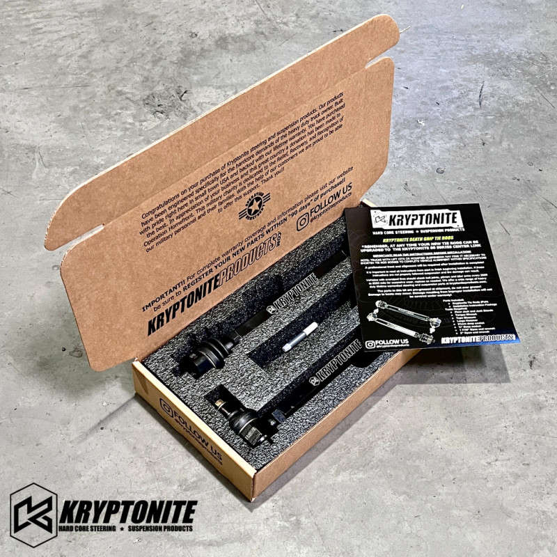 Kryptonite KRTR10-KRYPT Death Grip Tie Rods (01-10 Chevy/GMC Silverado ...