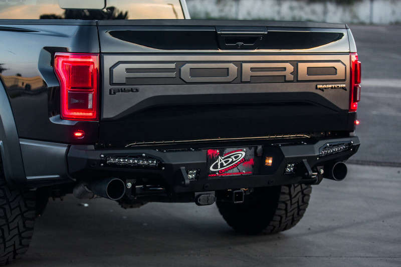 ADD Offroad ADD-R117321430103 HoneyBadger Rear Bumper W/ Sensor Cutouts ...
