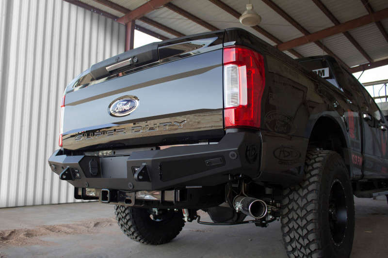 ADD Offroad ADD-R167301280103 HoneyBadger Rear Bumper W/ Sensor Cutouts ...