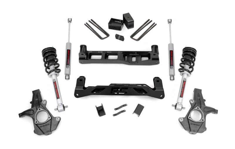 Rough Country 26131-RC 5" Lift Kit | Lifted Struts | N3 Shocks (07-13 ...