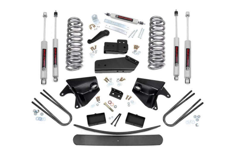 Rough Country 470.20-RC 6" Lift Kit | Lift Blocks (80-96 Ford Bronco/F ...