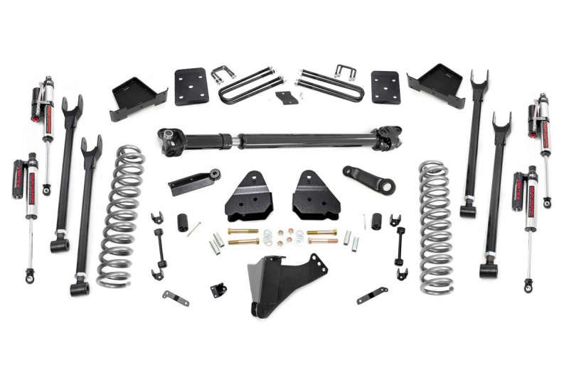Rough Country 50751-RC 6" Lift Kit | No Rear Overload Springs | 4" Axle ...