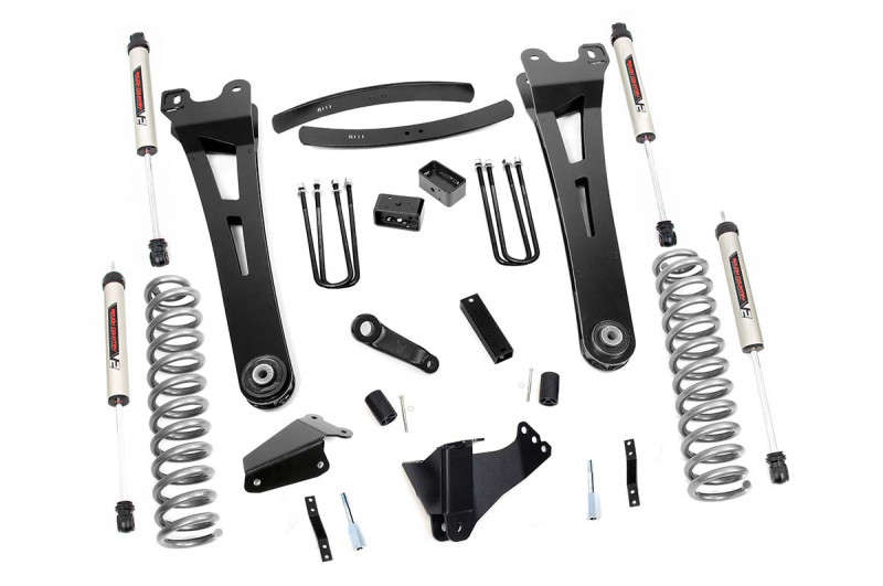 Rough Country 53770-RC 6" Lift Kit | V2 Shocks (05-07 Ford F-250/F-350 ...
