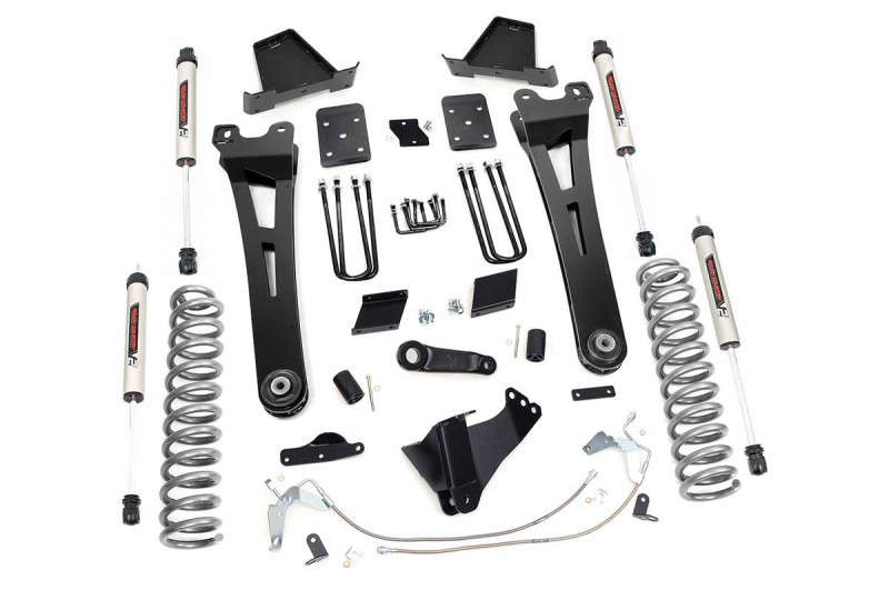 Rough Country 54270-RC 6" Lift Kit | Rear Overload Springs | V2 Shocks ...