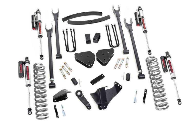 Rough Country 57850-RC 6" Lift Kit | Vertex Shocks | No Rear Overload Springs (05-07 Ford F-250 ...