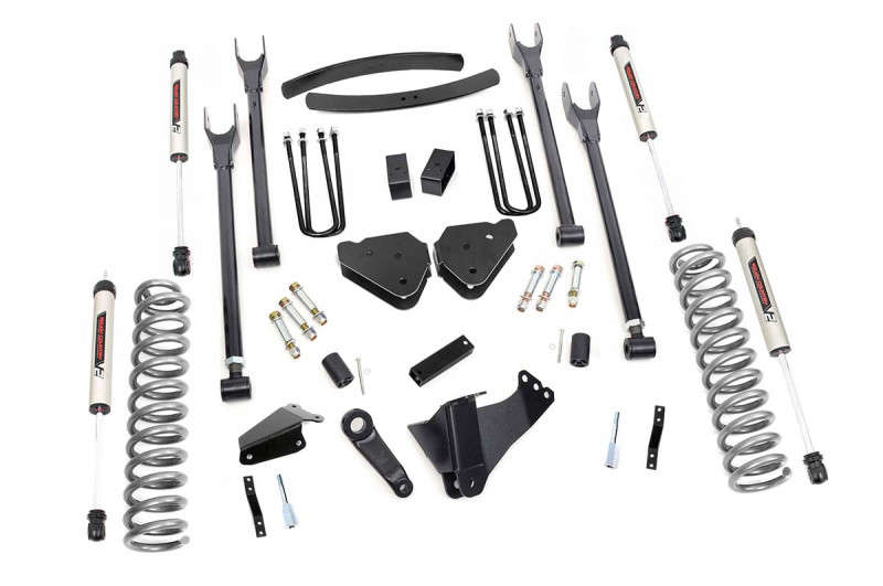 Rough Country 58170-RC 6" Lift Kit | V2 Shocks | Rear Overload Springs ...