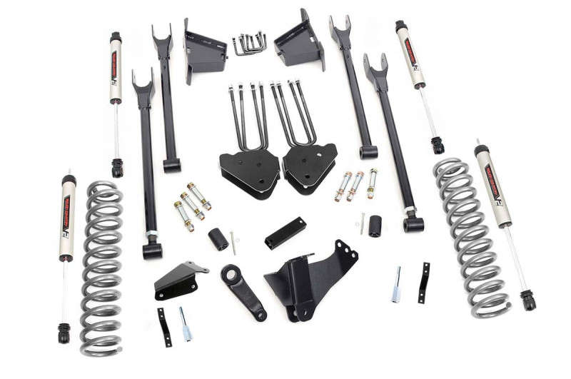 Rough Country 59170-RC 8" Lift Kit | V2 Shocks (05-07 Ford F-250/F-350 ...