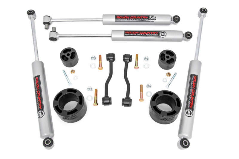 Rough Country 63430A-RC 2.5" Leveling Kit | N3 Shocks (20-23 Jeep Gladiator JT) | TrailBuilt Off ...
