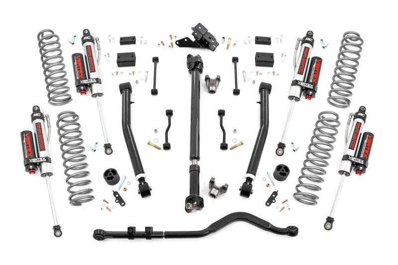 Rough Country 69150-RC 3.5" Lift Kit w/ Adjustable FLCA | Vertex Shocks ...