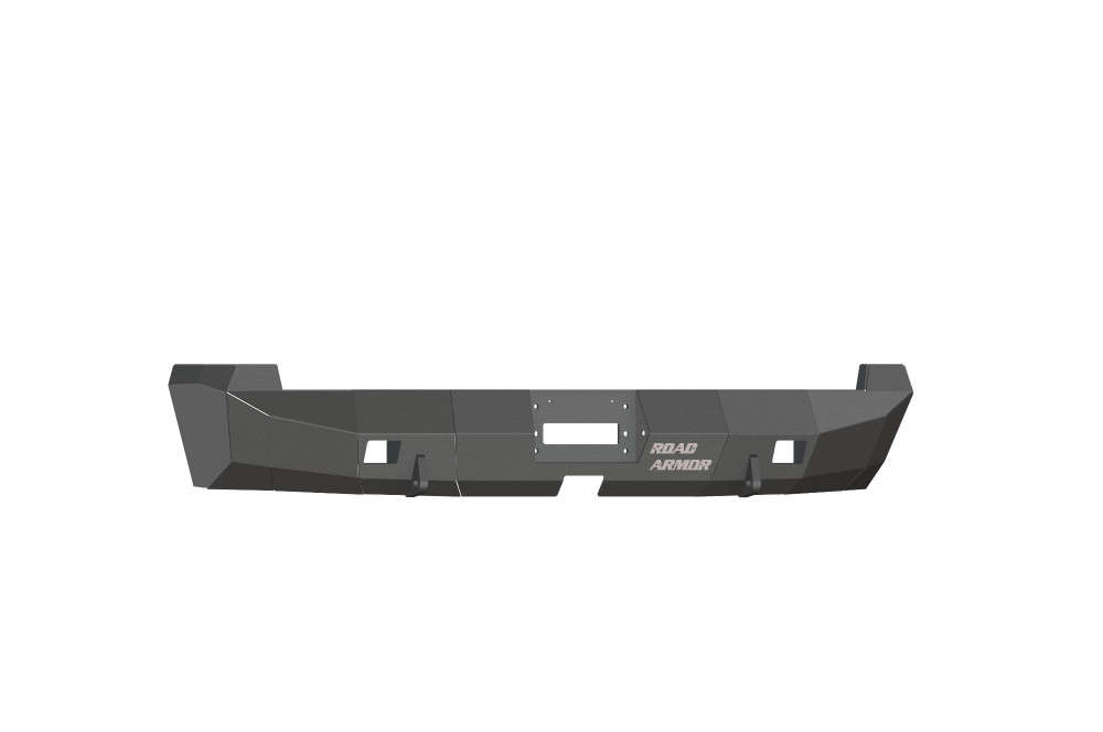 Road Armor 99040B-RA Stealth Rear Winch Bumper - Texture Black | WARN ...