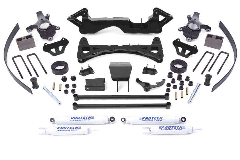 Fabtech K1000 6" Performance System w/ Performance Shocks | 2000-06 ...