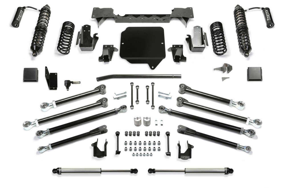 Fabtech K4172DL-FAB 3" Crawler Lift Kit w/ Front Dirt Logic 2.5 Resi ...