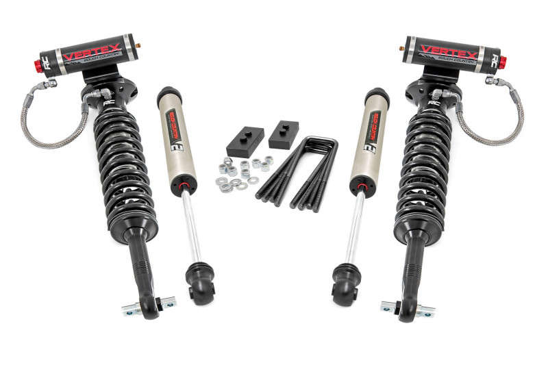 Rough Country 56957-RC 2" Lift Kit | Vertex Coilovers | V2 Shocks (14 ...