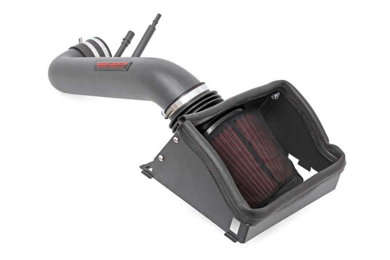 Rough Country 10555PF-RC Cold Air Intake Kit | w/ Pre-Filter Bag (15-20 ...
