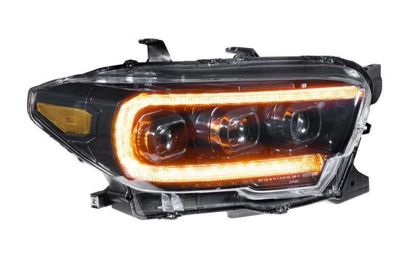 Morimoto LF530.2-A-ASM-MOR XB LED Projector Headlights (Amber DRL ...