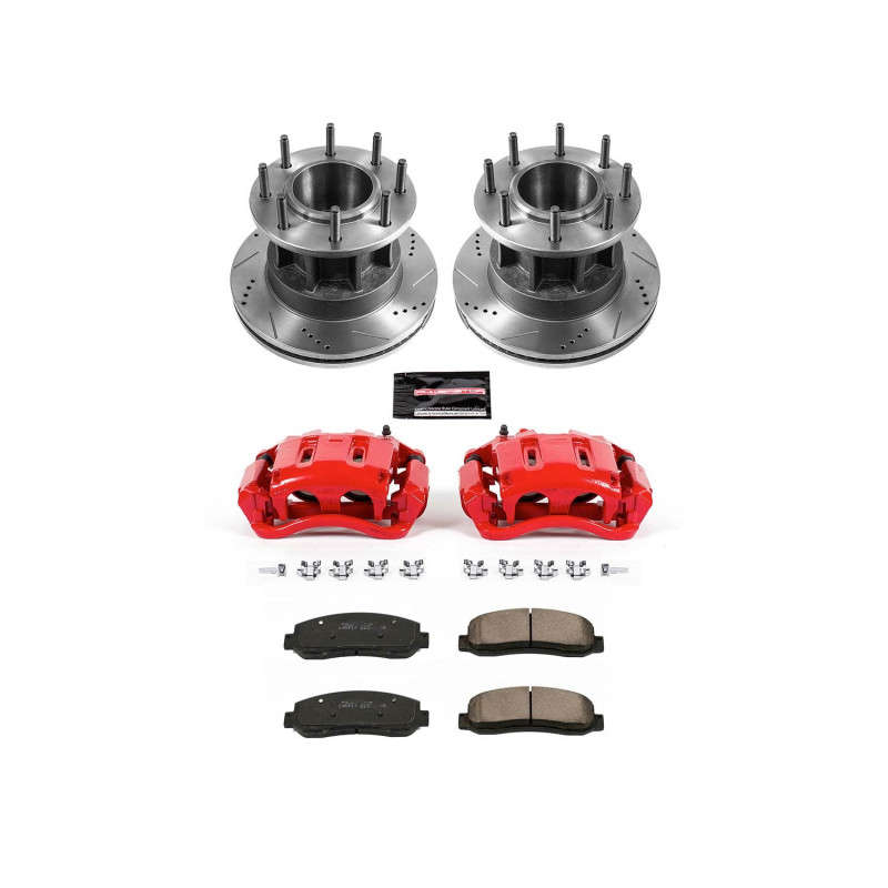 PowerStop KC4597-PS Z23 Evolution Sport Front Brake Upgrade Kit w ...