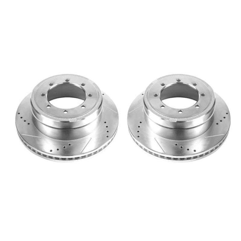 PowerStop AR85154XPR-PS Rear Evolution Drilled, Slotted & Zinc Plated ...