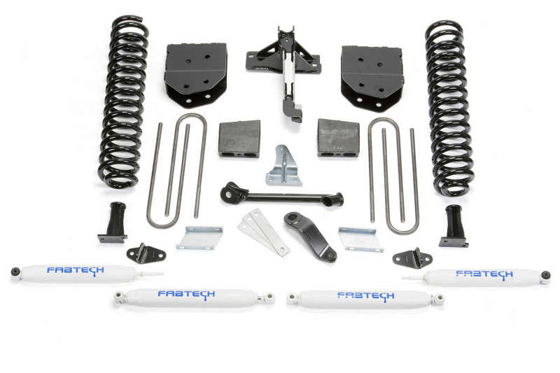 Fabtech K2130-FAB 6" Basic System w/ Performance Shocks | 08-16 Ford F ...