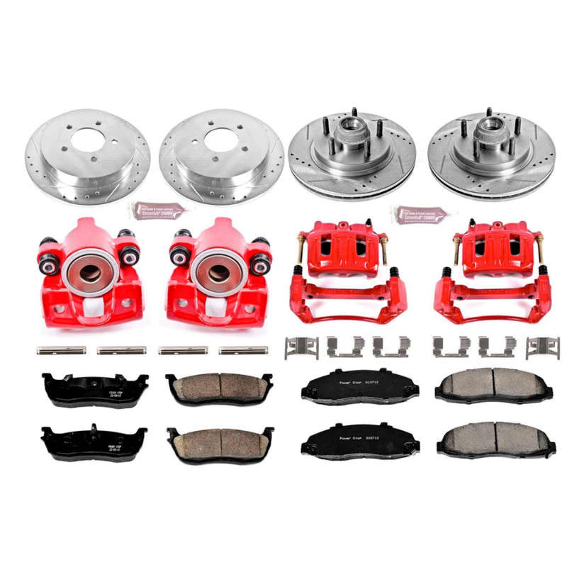PowerStop KC1915-PS Z23 Evolution Sport Front & Rear Brake Upgrade Kit ...